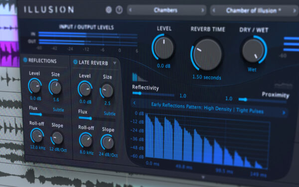Illusion Reverb plugin for all popular DAWs - AAX, AU & VST - LiquidSonics