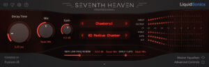 Seventh Heaven Professional reverb plugin AAX, AU, VST - LiquidSonics