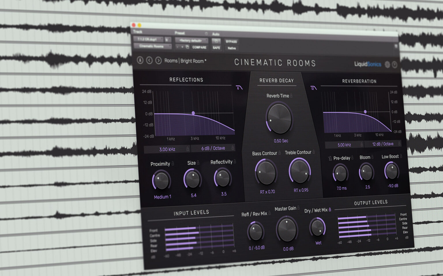Cinematic Rooms Surround & Atmos Reverb Plugin - AAX, VST, AU