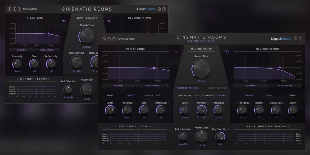 Cinematic Rooms Surround & Atmos Reverb Plugin - AAX, VST, AU