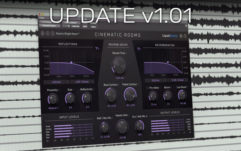 Cinematic Rooms v1.0.1 Updates - LiquidSonics Cinematic Rooms v1.0.1 Updates - LiquidSonics