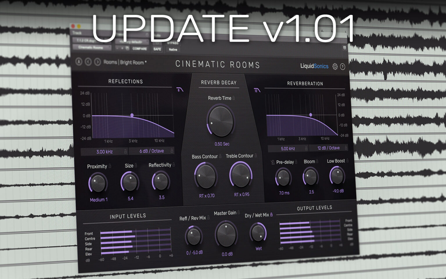 Cinematic Rooms v1.0.1 Updates - LiquidSonics