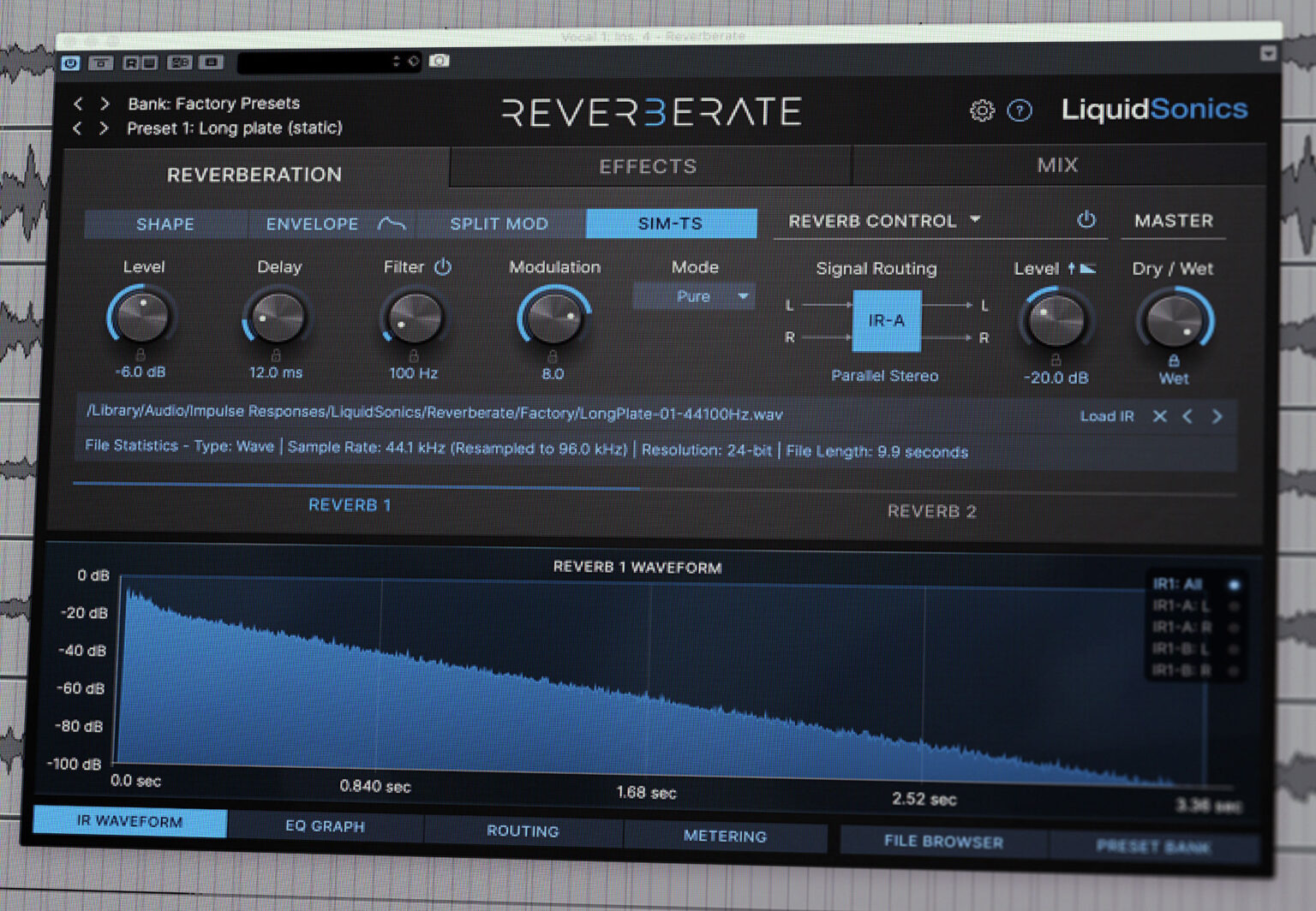 Enhancing Stereo Reverbs With Simulated True Stereo In Reverberate 3 ...