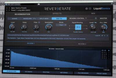 Reverb plugins for music & post production, AAX, AU, VST - LiquidSonics