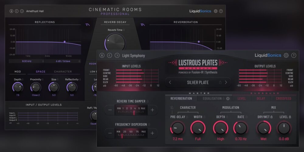 Cinematic Rooms Surround & Atmos Reverb Plugin - AAX, VST, AU