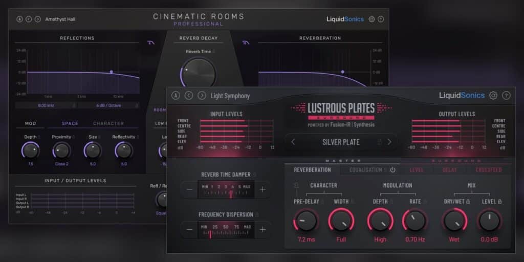Cinematic Rooms Surround & Atmos Reverb Plugin - AAX, VST, AU