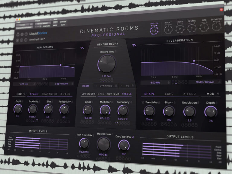 Cinematic Rooms Surround & Atmos Reverb Plugin - AAX, VST, AU