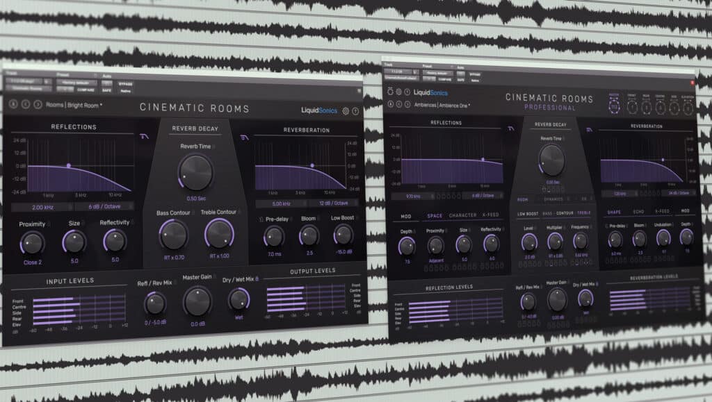 Cinematic Rooms Surround & Atmos Reverb Plugin - AAX, VST, AU