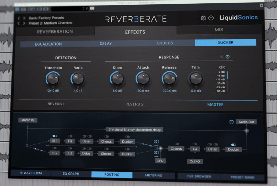 Reverb plugins for music & post production, AAX, AU, VST - LiquidSonics