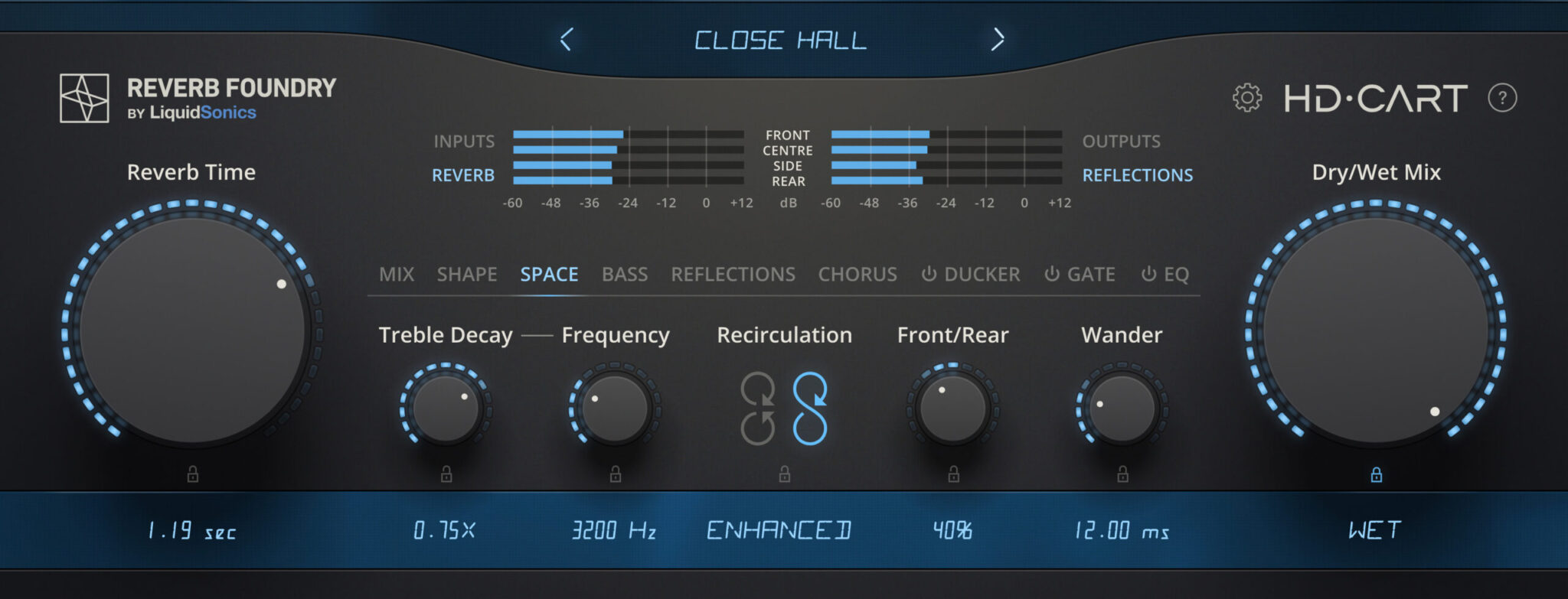 Reverb plugins for music & post production, AAX, AU, VST - LiquidSonics