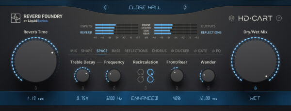 Reverb plugins for music & post production, AAX, AU, VST - LiquidSonics