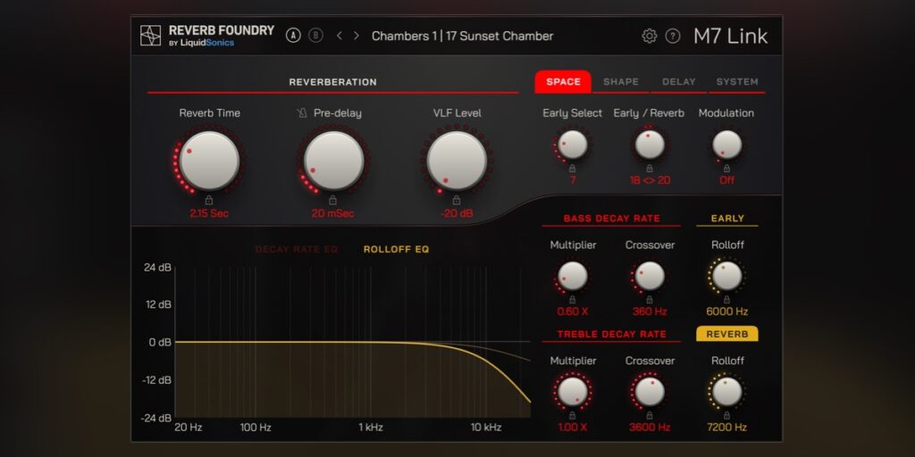 M7 Link - Bricasti M7 Hardware Controller - AAX, VST, AU - LiquidSonics
