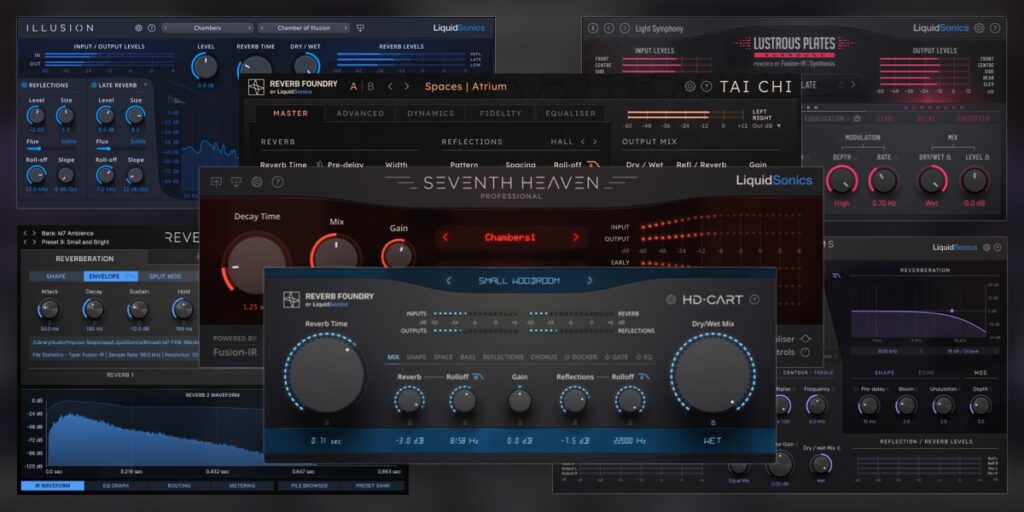 Tai Chi ensemble reverb plugin - AAX, VST, AU - LiquidSonics
