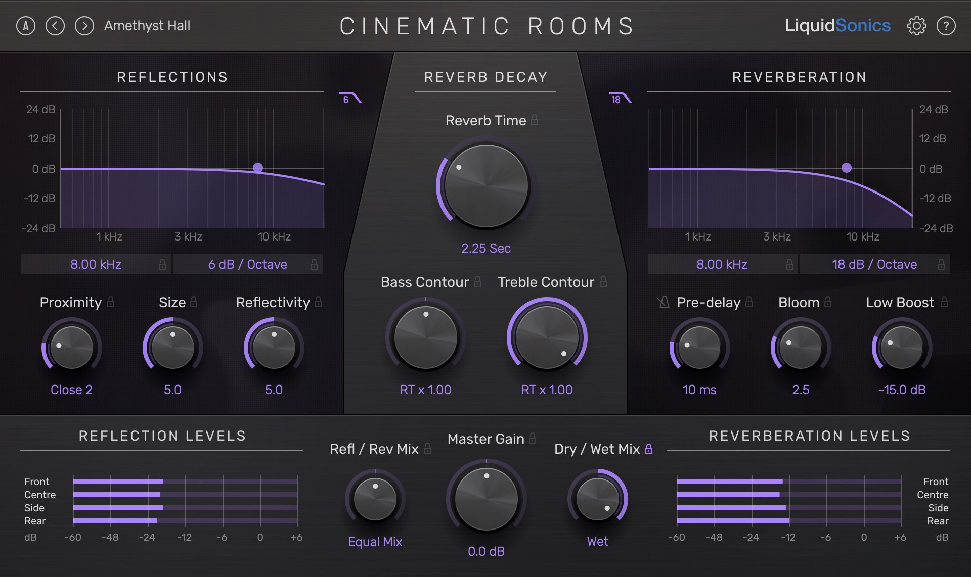 Cinematic Rooms Surround & Atmos Reverb Plugin - AAX, VST, AU