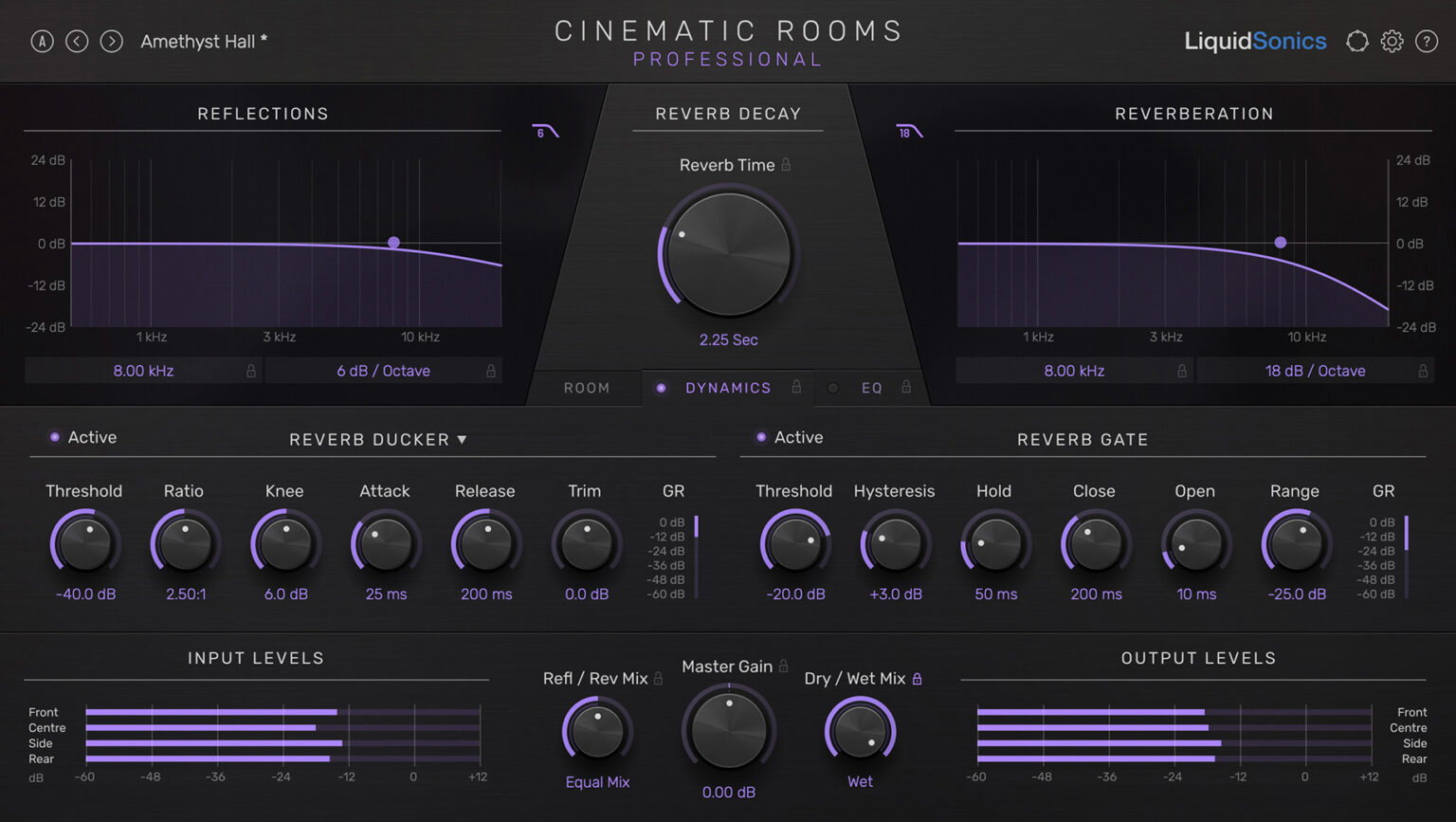 Cinematic Rooms Surround & Atmos Reverb Plugin - AAX, VST, AU