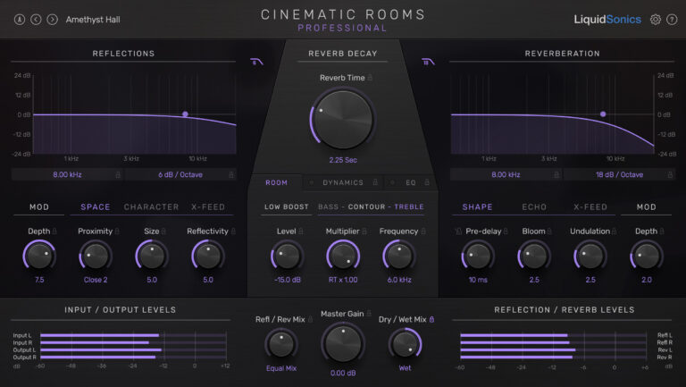 Cinematic Rooms Surround & Atmos Reverb Plugin - AAX, VST, AU